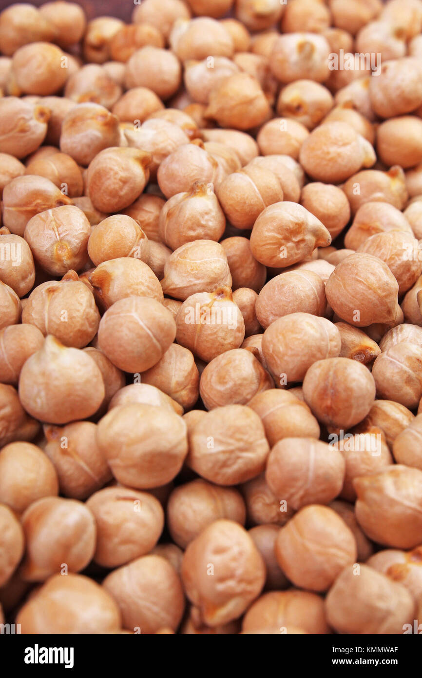 Chickpeas chick pea texture background Stock Photo - Alamy