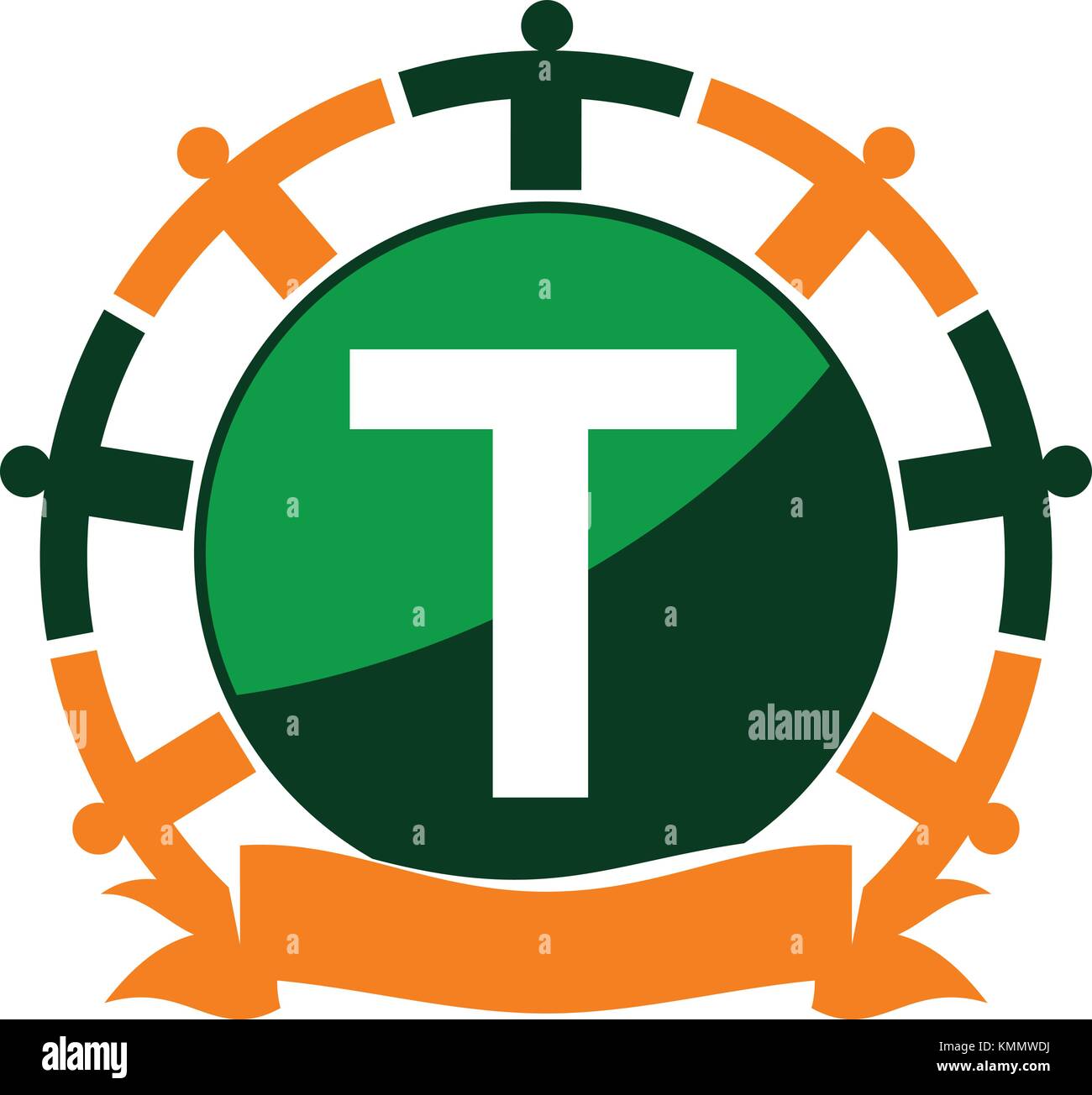 Synergy Logo Initial T Stock Vector Image & Art - Alamy