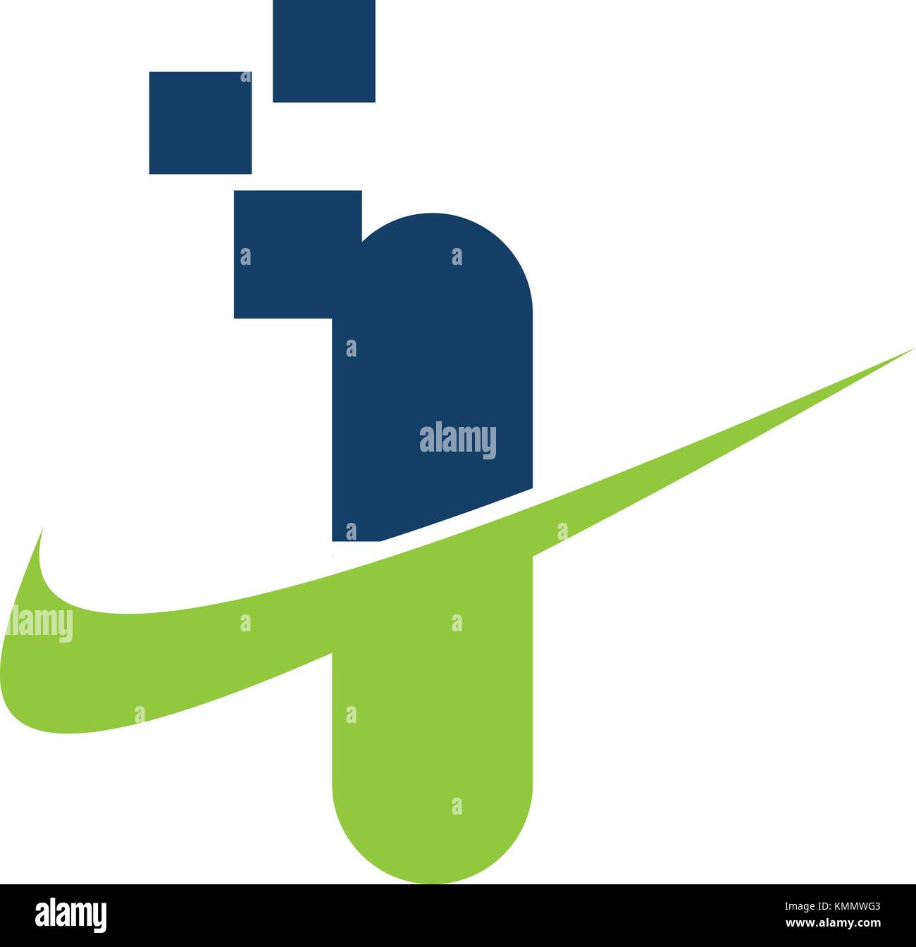 Capsule Swoosh Pixel Stock Vector Image & Art - Alamy