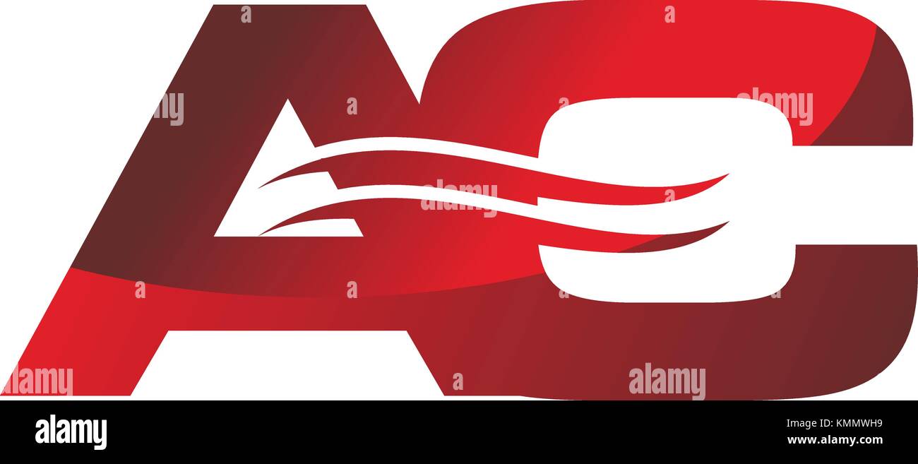 Letter AC Template Stock Vector Image & Art - Alamy