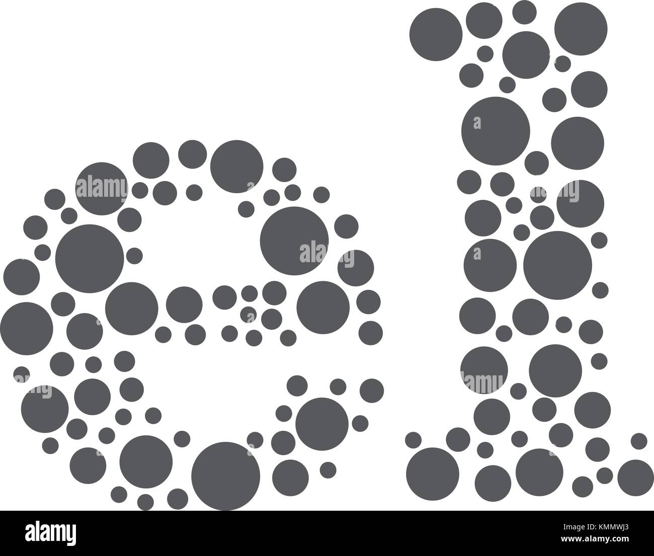 Letter e and l Stock Vector Images - Alamy