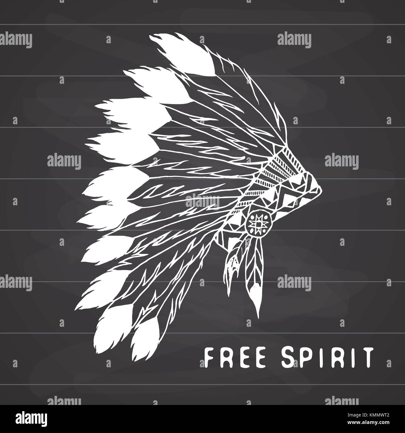 Indian Feather Vector Free