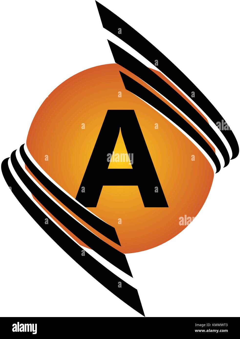 Technology Letter A Stock Vector Image & Art - Alamy