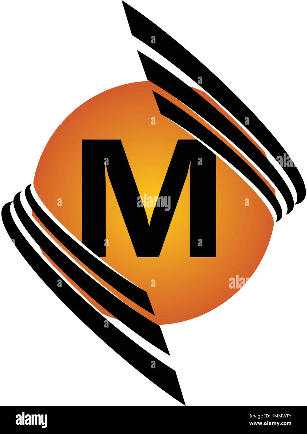 Technology Letter M Stock Vector Image & Art - Alamy