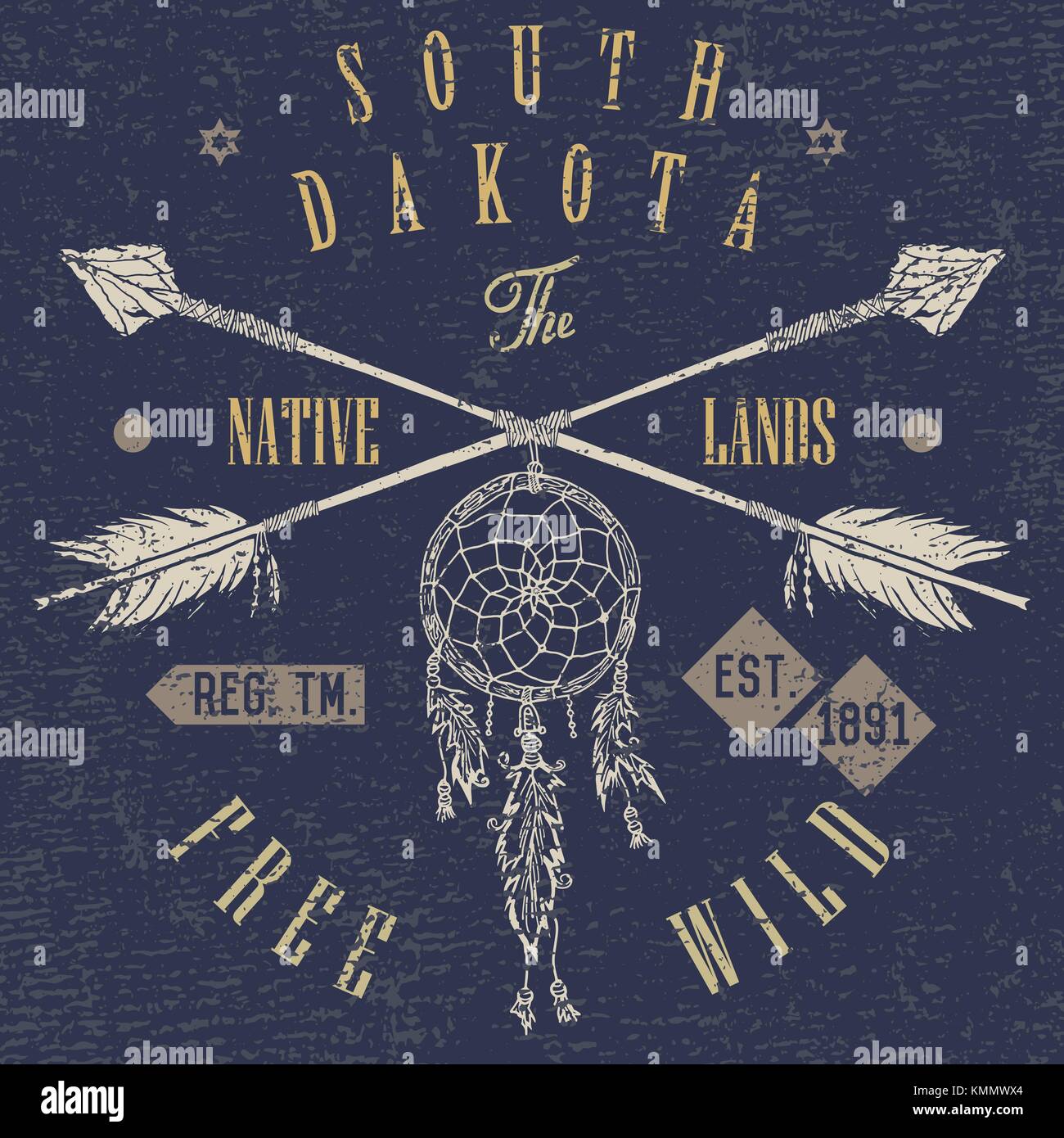 Native american tribal lands Stock Vector Images - Alamy