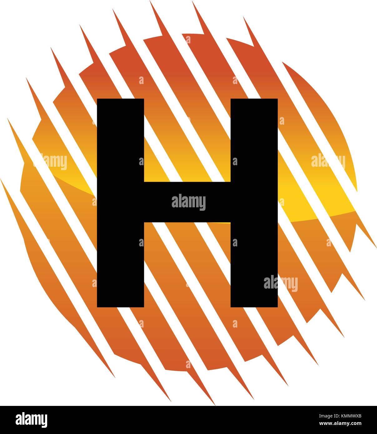 Technology Letter H Stock Vector Image & Art - Alamy