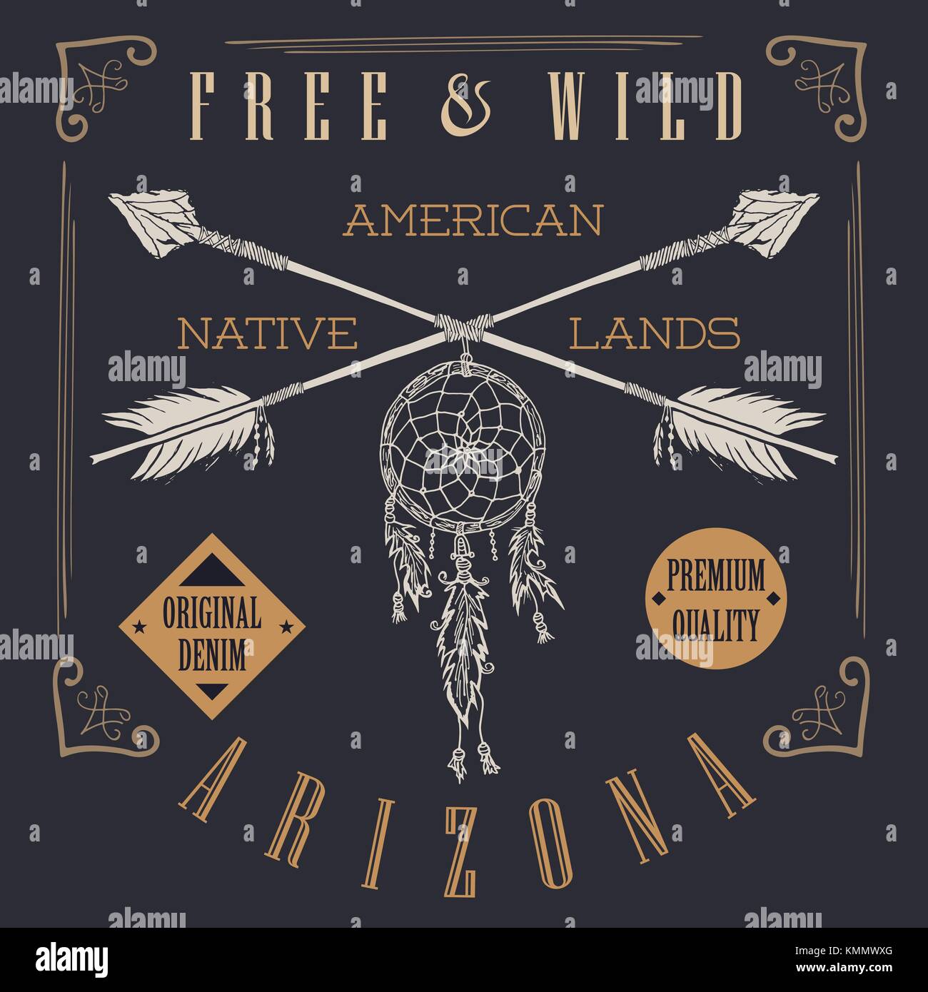 Native american tribal lands Stock Vector Images - Alamy