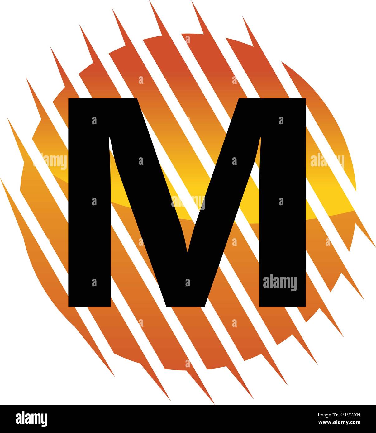 Technology Letter M Stock Vector Image & Art - Alamy