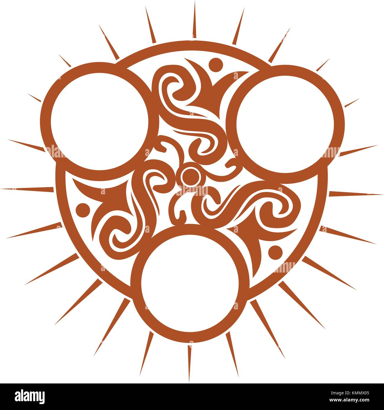 Emblem Template Blank Stock Vector Image & Art - Alamy