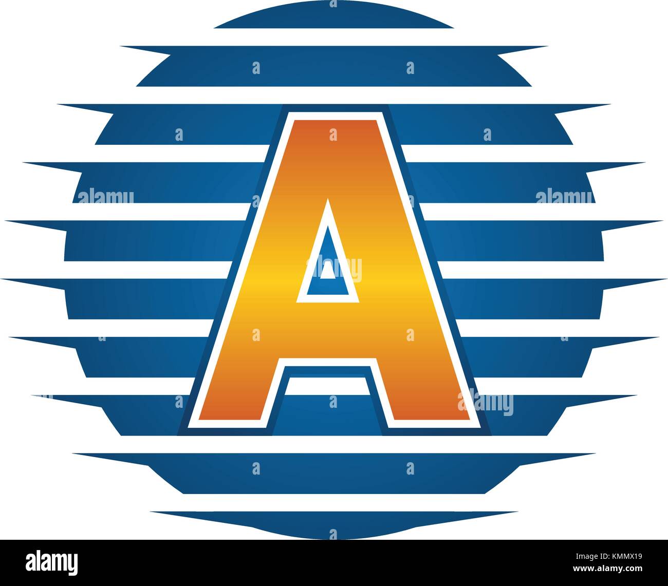Technology Letter A Stock Vector Image & Art - Alamy