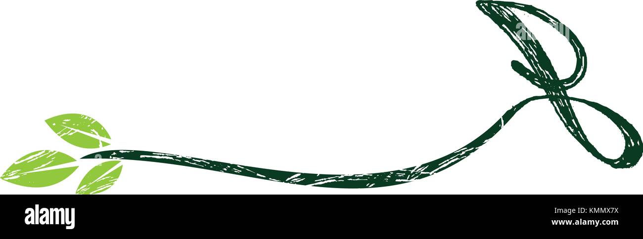 Letter B Leaf Stock Vector Image & Art - Alamy