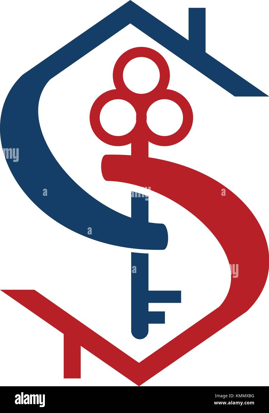 Home and Key Success Letter S Stock Vector Image & Art - Alamy