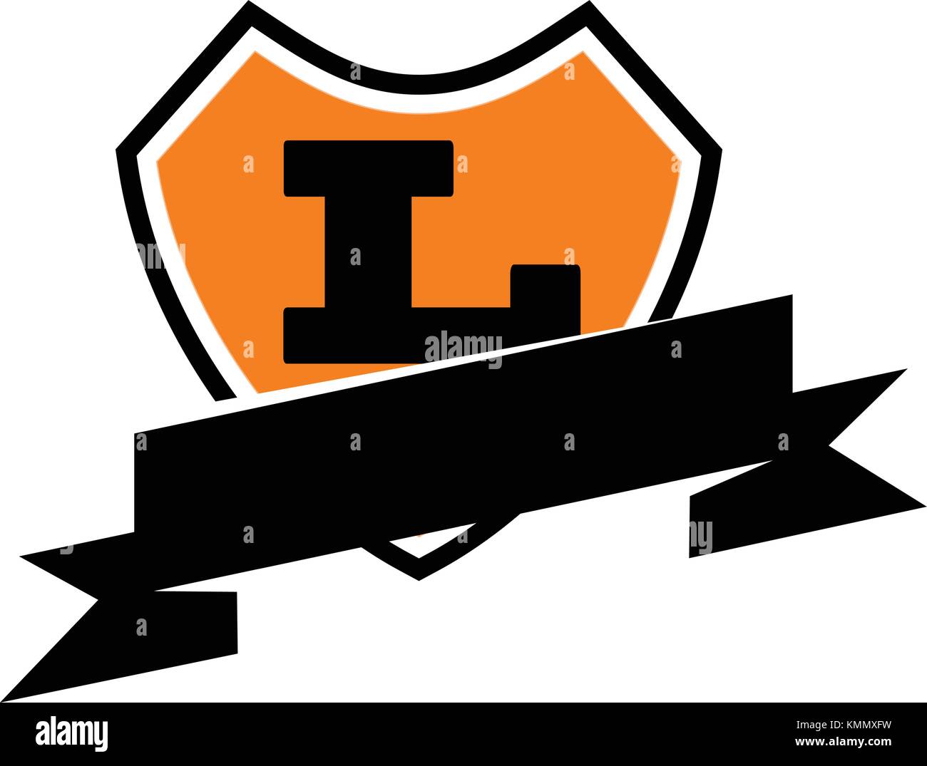 Shield letter l Stock Vector Images - Alamy