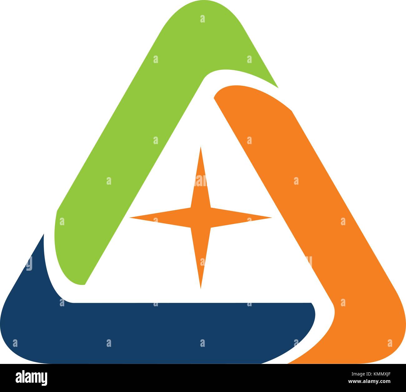Triangle link Stock Vector Images - Alamy