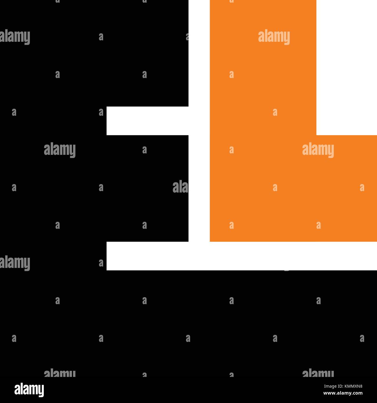 Letter e and l Stock Vector Images - Alamy