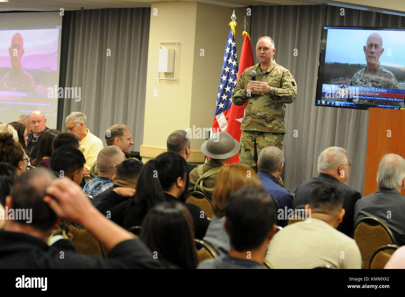 Major General Patrick J. Reinert, 88th Readiness Division commanding ...