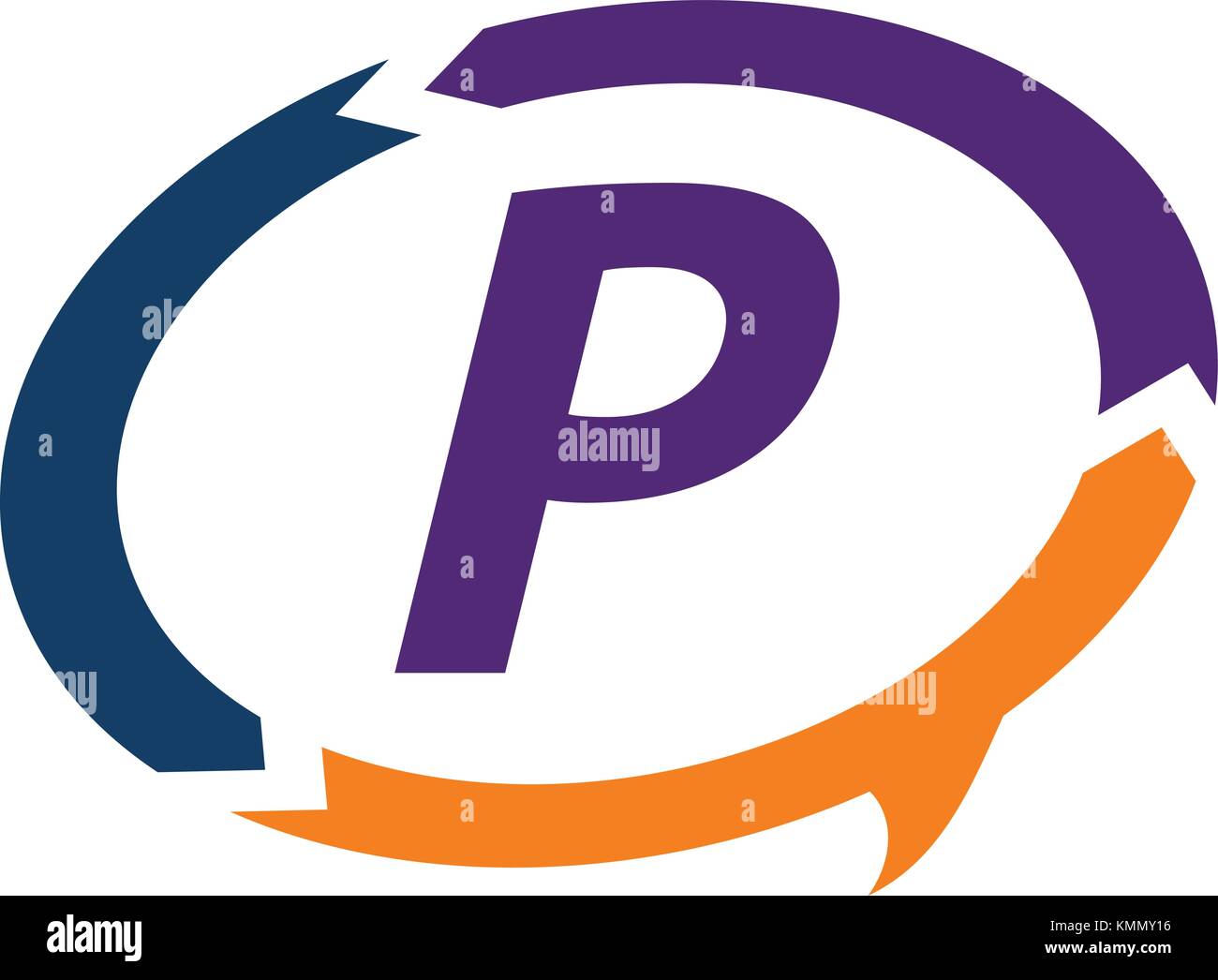 Smart Solution Letter P Stock Vector Image & Art - Alamy