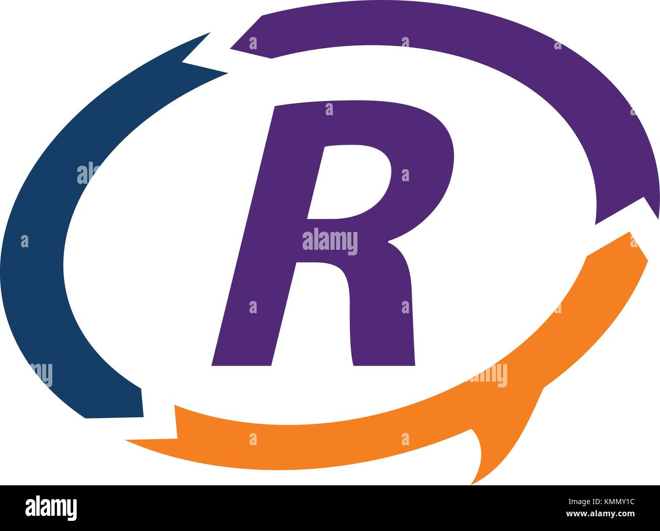 Smart Solution Letter R Stock Vector Image & Art - Alamy