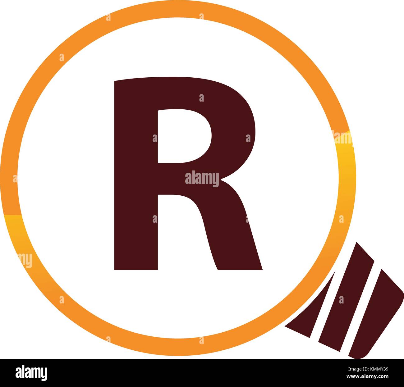 Smart Solution Letter R Stock Vector Image & Art - Alamy