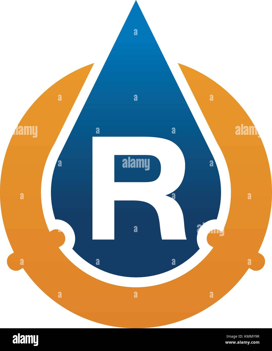 Oil Water Pipe Solutions Letter R Stock Vector Image & Art - Alamy