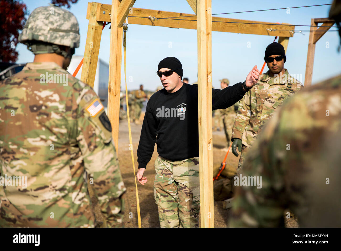 U.S. Army paratroopers prepare to jump during the 20th Annual Randy ...