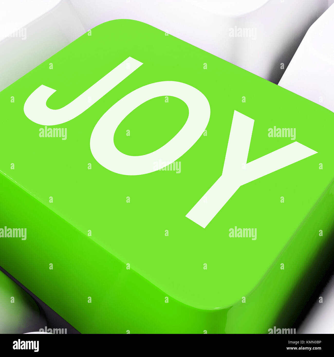 Joy Keys Showing Fun Enjoyment Or Happiness Stock Photo - Alamy
