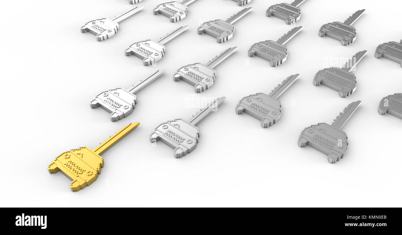 car key sign as concept on white Stock Photo - Alamy