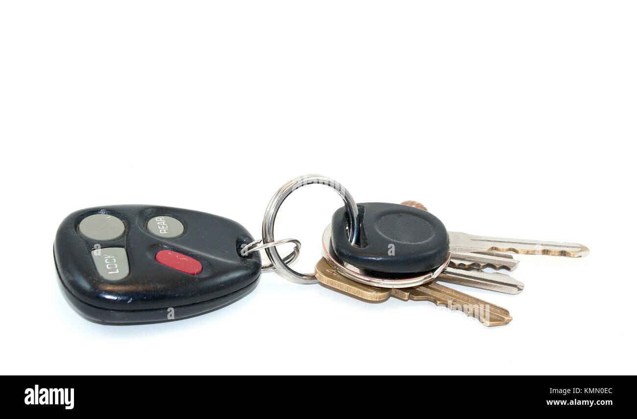 car keys with remote Stock Photo - Alamy