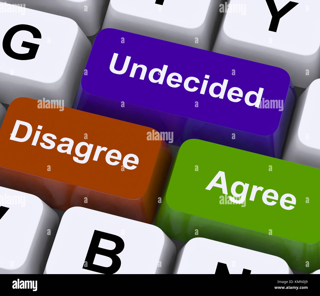 Agree Disagree Not Sure High Resolution Stock Photography and Images ...