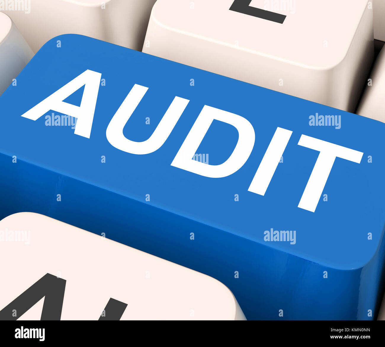 Audit Key Showing Auditor Validation Or Inspection Stock Photo - Alamy