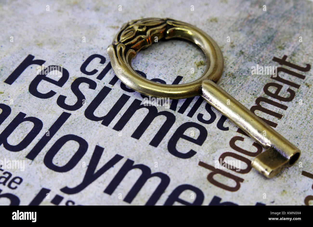 Golden keyword text on hi-res stock photography and images - Alamy