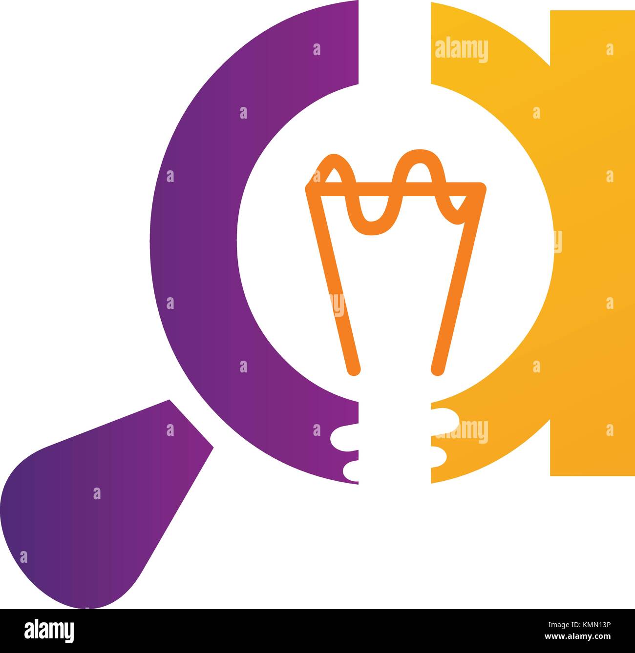 Letter C A Bulb Innovation Discovery Stock Vector Image & Art - Alamy