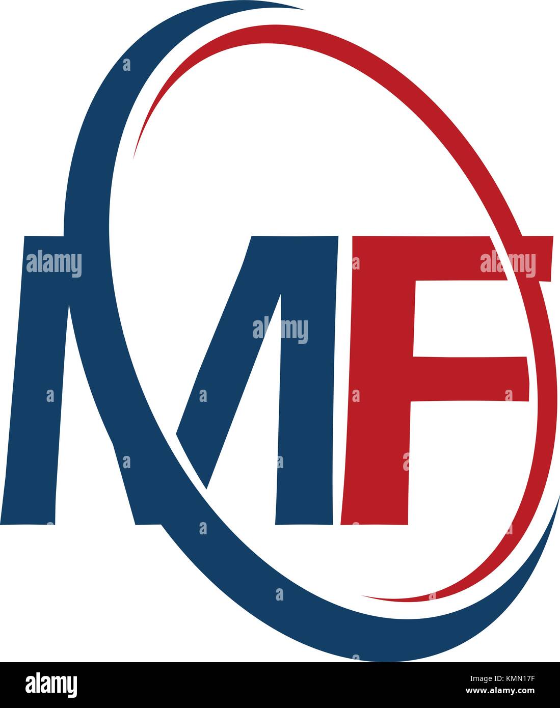 Modern Solution Letter M F Stock Vector Image & Art - Alamy