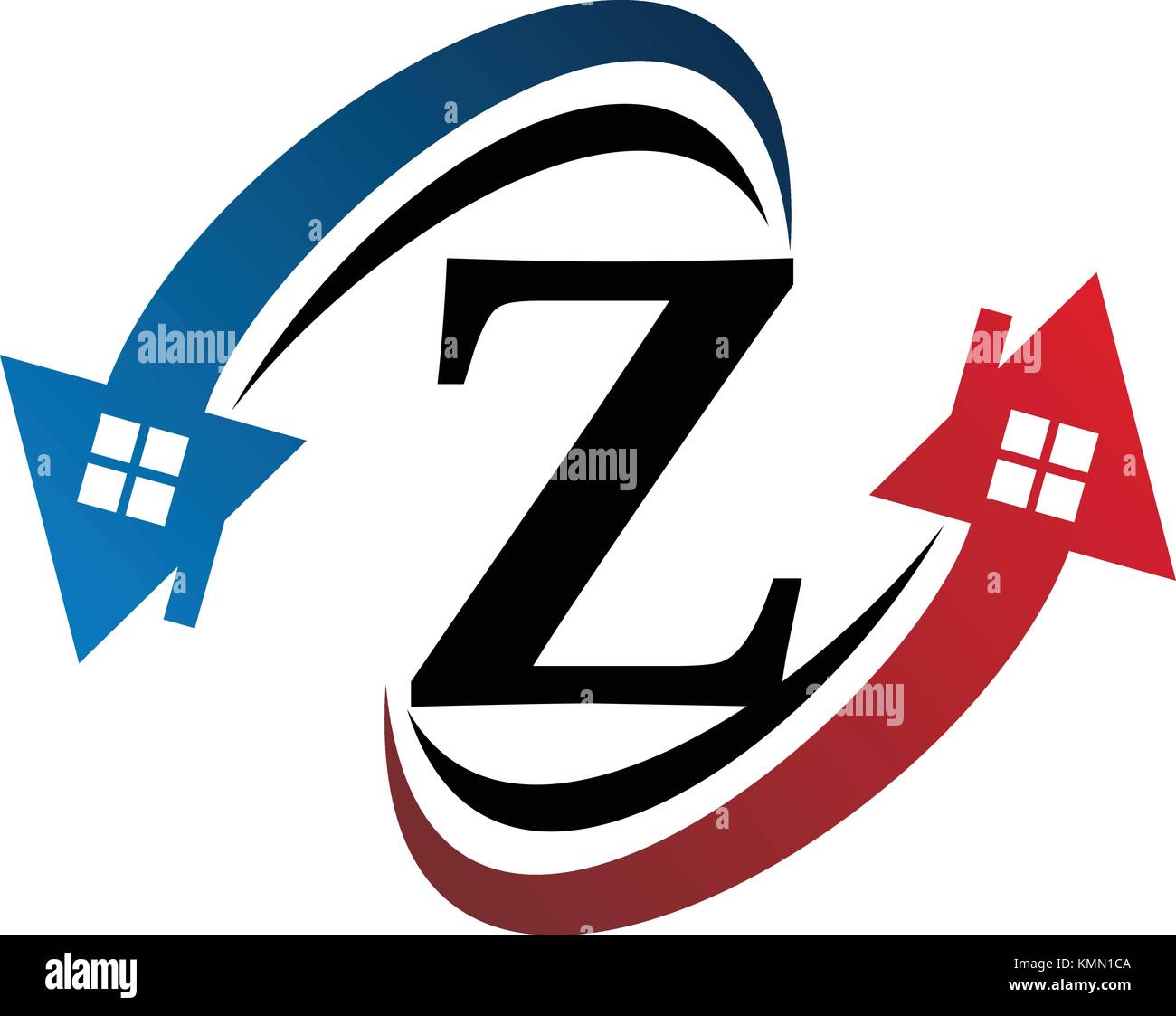 Real Estate Letter Z Stock Vector Image & Art - Alamy