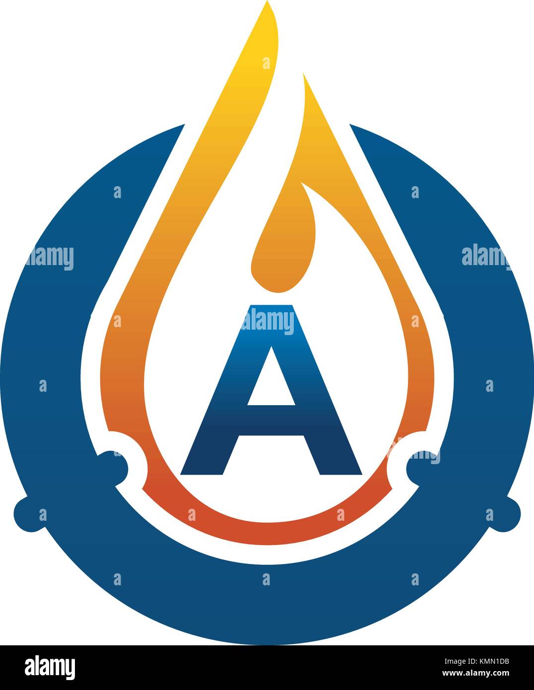 Oil Water Gas Pipe Solutions Letter A Stock Vector Image & Art - Alamy