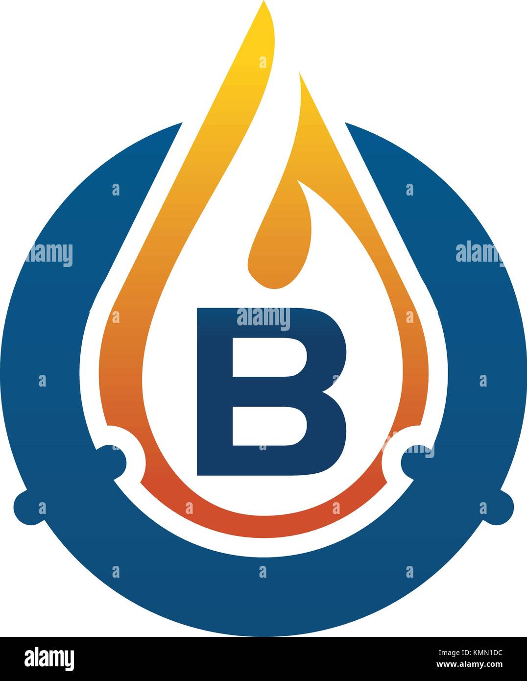 Oil Water Gas Pipe Solutions Letter B Stock Vector Image & Art - Alamy