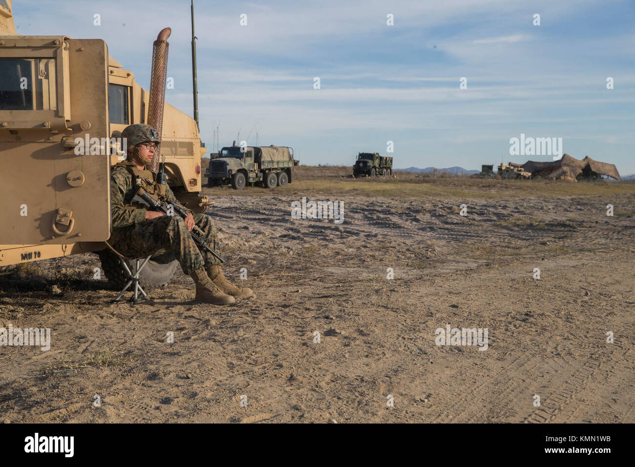 Pfc. Paul Ventura, a data systems administrator with Headquarters and ...