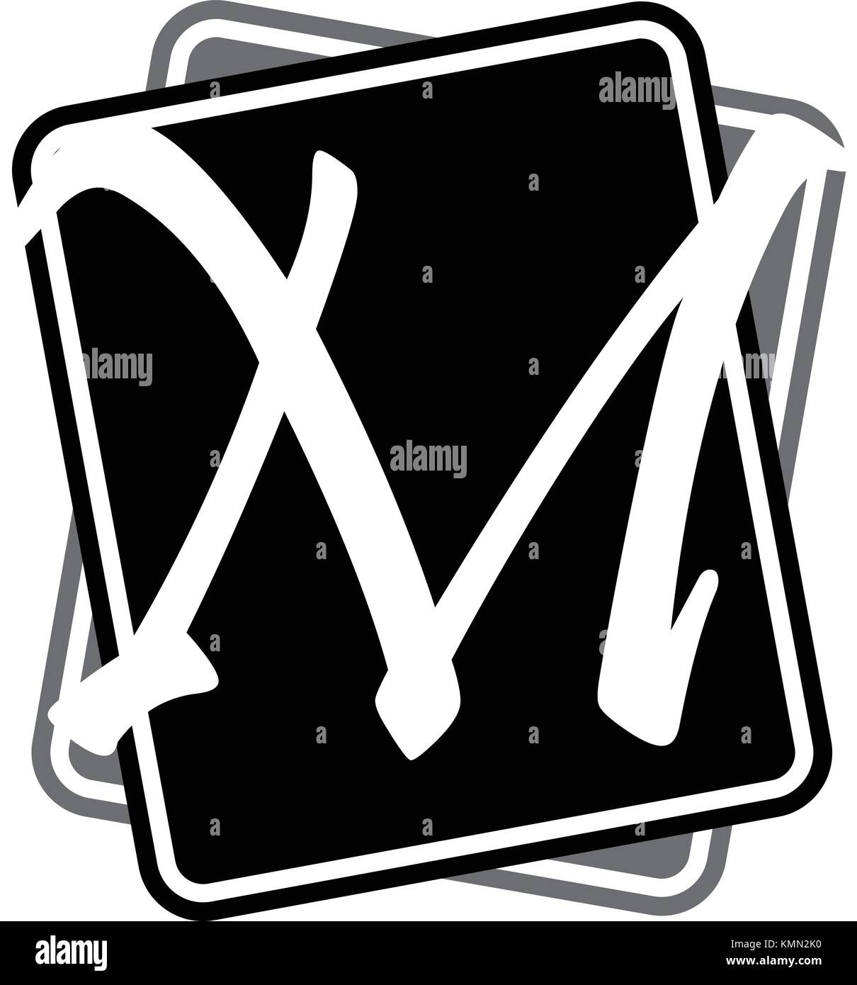 Letter M Modern Solution Stock Vector Image & Art - Alamy
