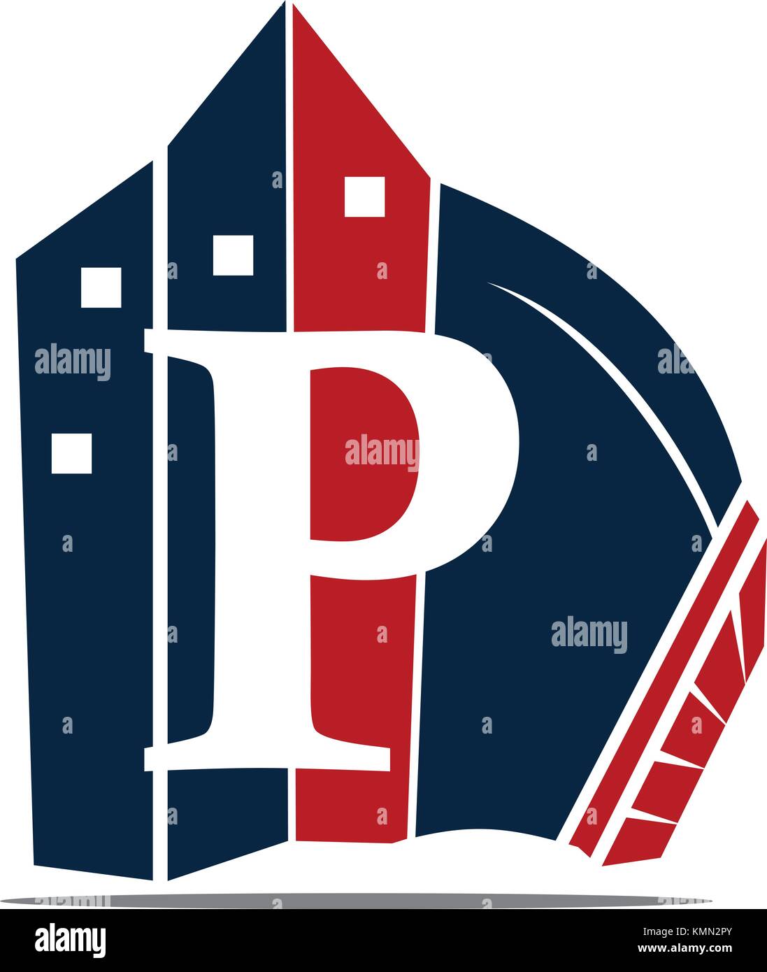 Real Estate Letter P Stock Vector Image & Art - Alamy