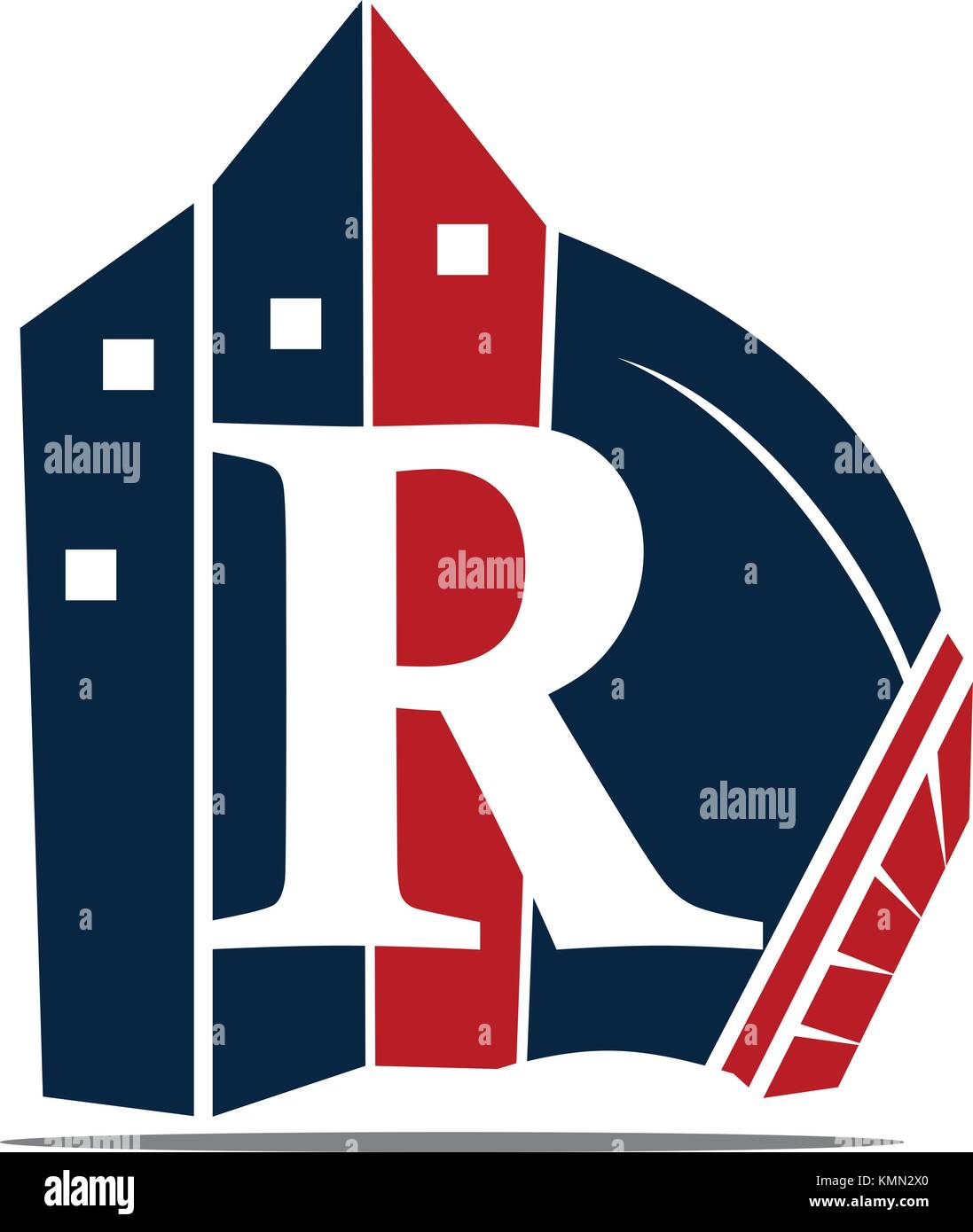 Real Estate Letter R Stock Vector Image & Art - Alamy