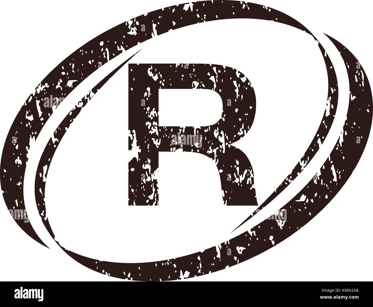 Letter R Rough Logo Stock Vector Image & Art - Alamy