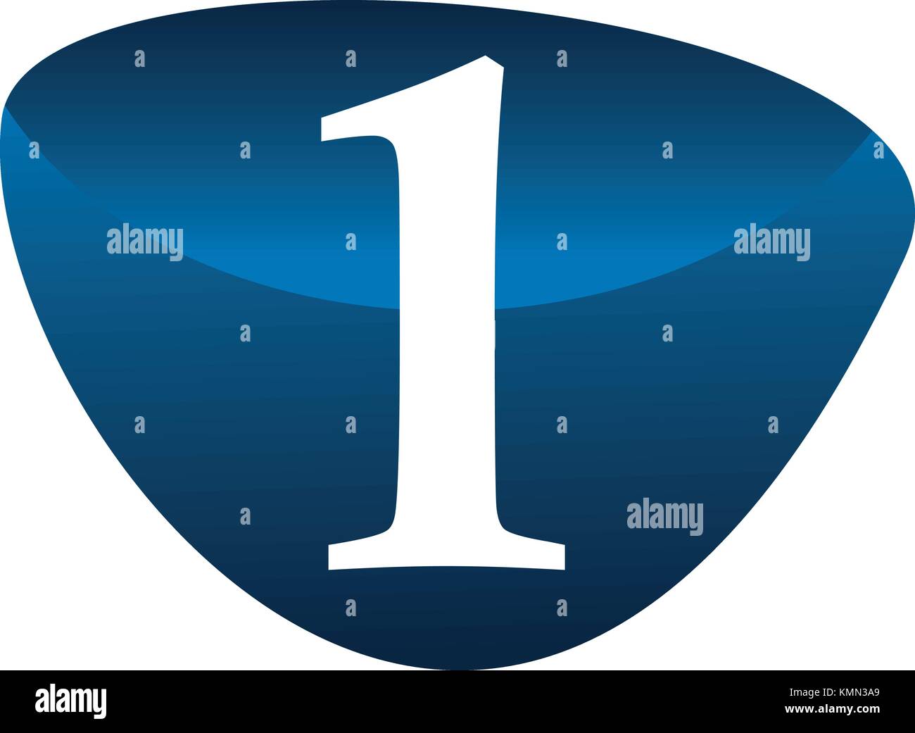 Modern Number 1 Stock Vector Image & Art - Alamy