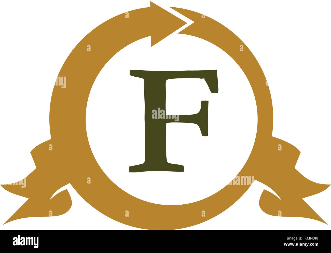 Modern Logo Solution Letter F Stock Vector Image & Art - Alamy