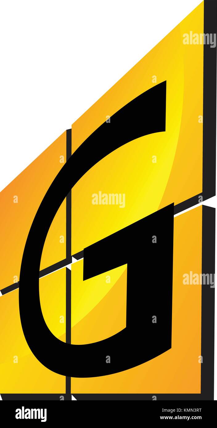 Modern Logo Solution Letter G Stock Vector Image & Art - Alamy