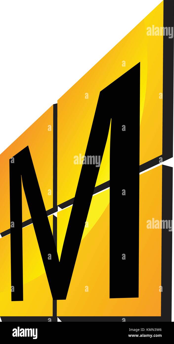 Tile letter m Stock Vector Images - Alamy