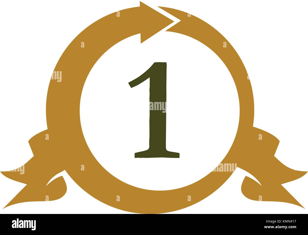 Modern Number 1 Stock Vector Image & Art - Alamy