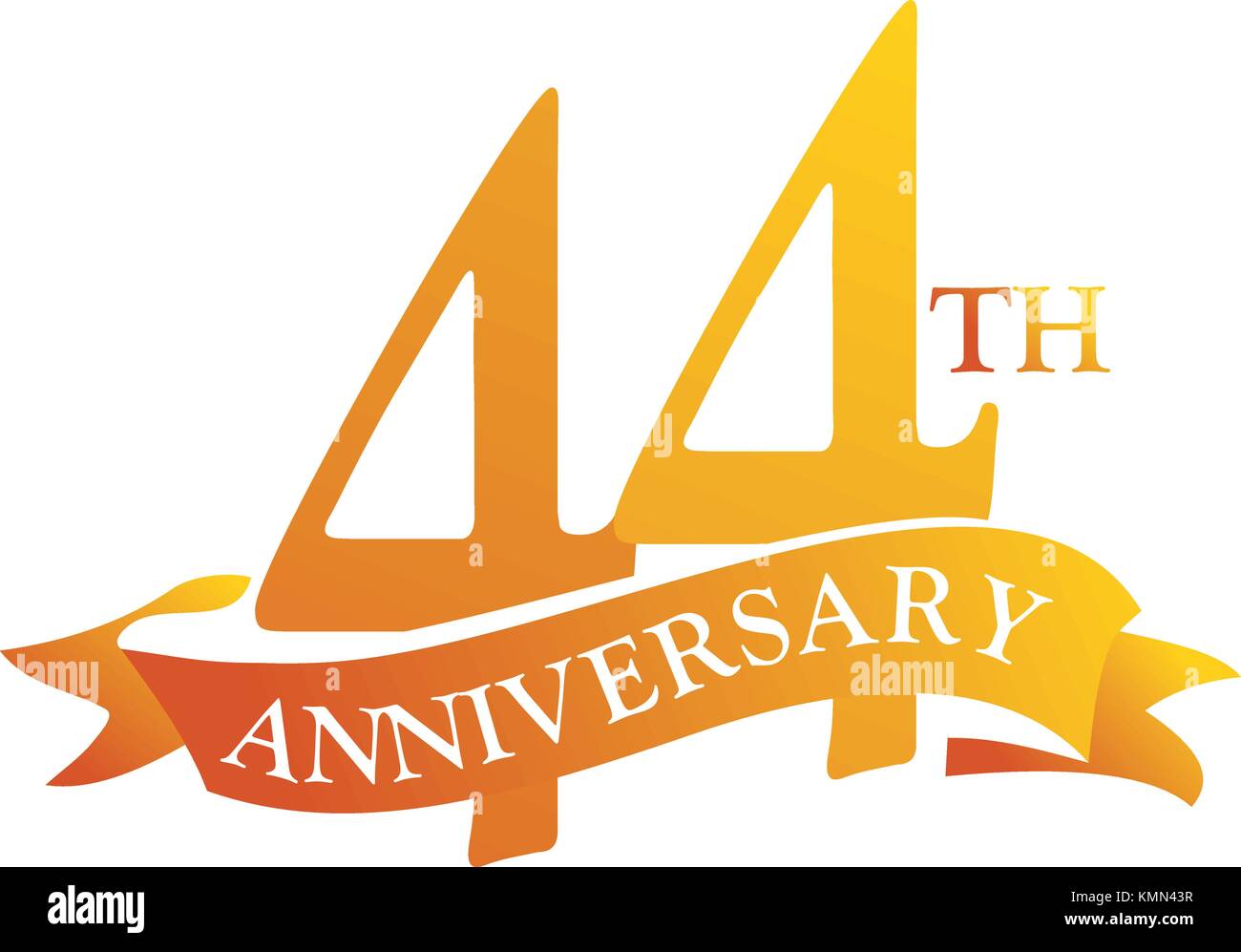 44 Year Ribbon Anniversary Stock Vector Image & Art - Alamy 44 Year Ribbon Anniversary Stock Vector Image & Art - Alamy