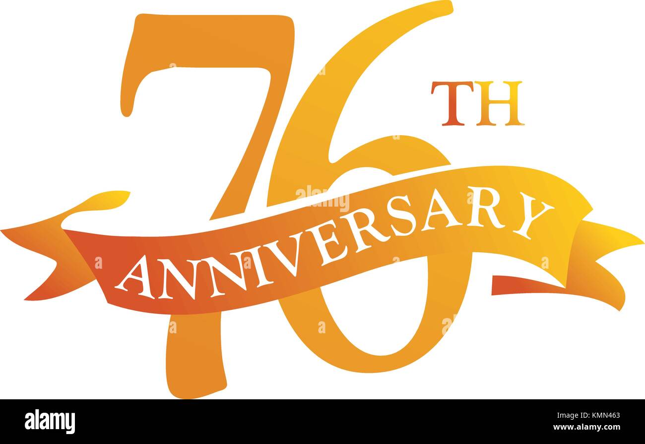 76 anniversary Cut Out Stock Images & Pictures - Alamy