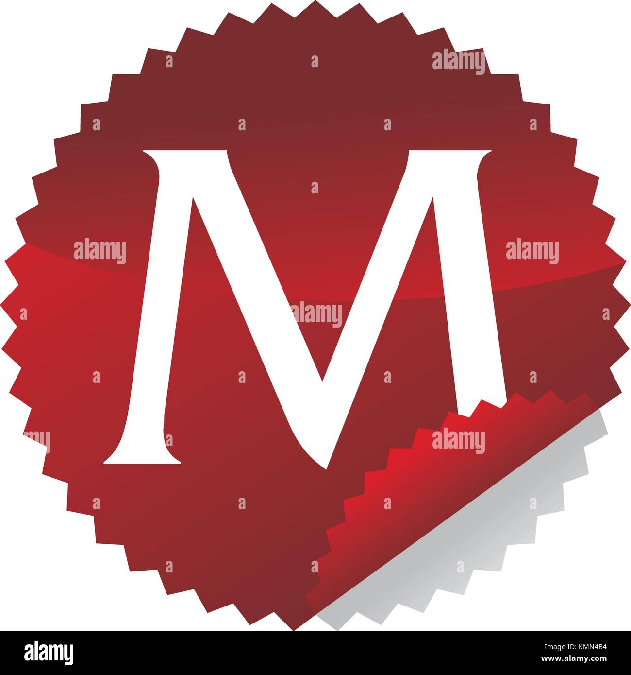 Modern Solution Letter M Stock Vector Image & Art - Alamy