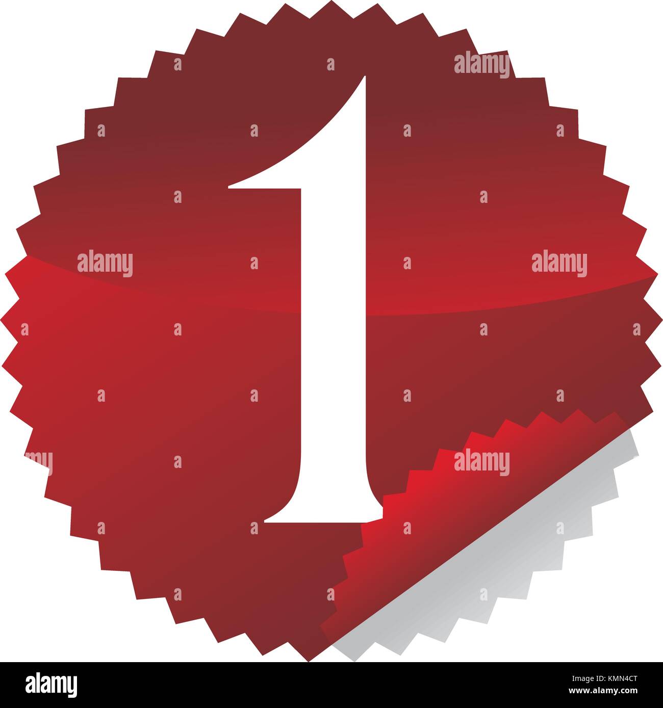 Modern Number 1 Stock Vector Image & Art - Alamy